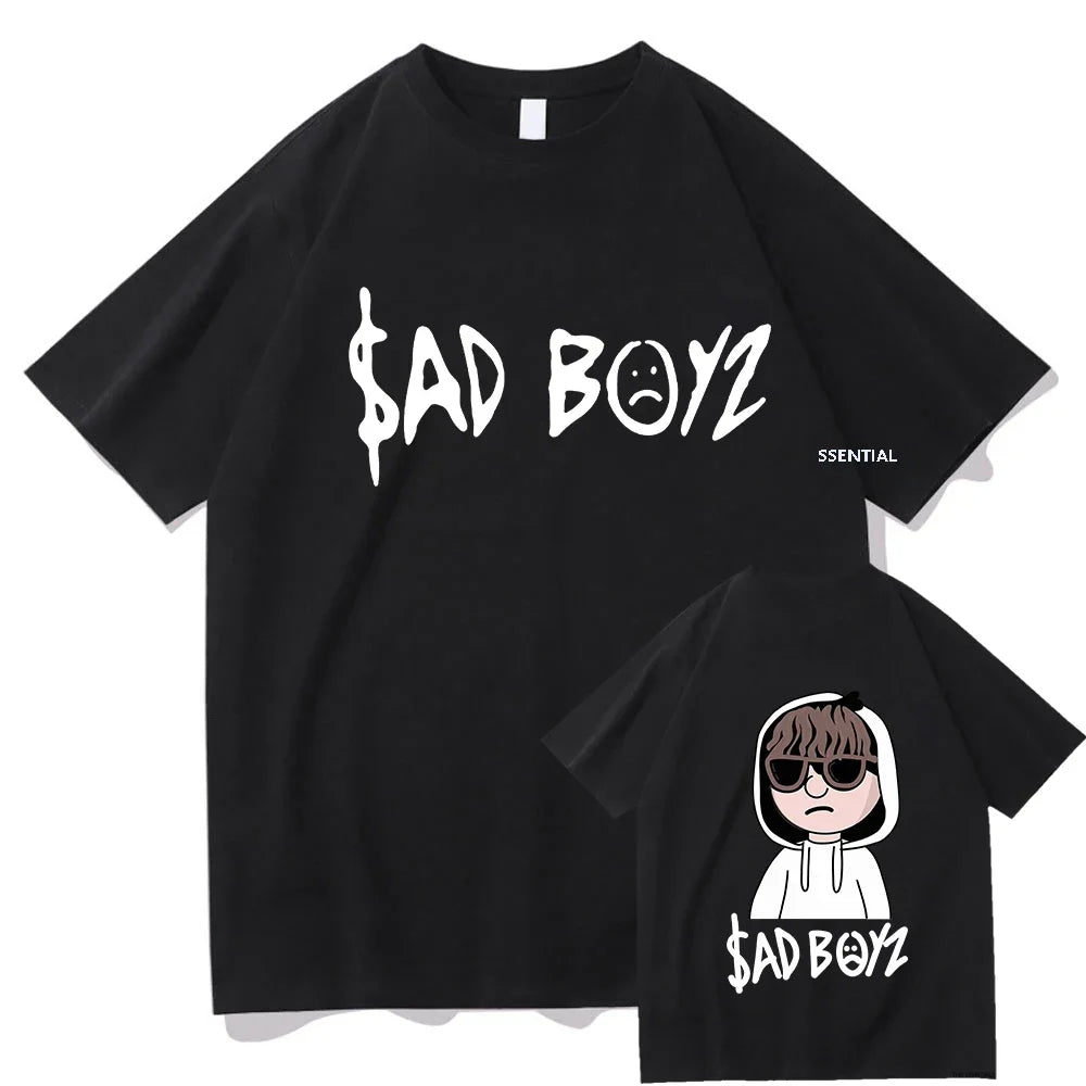 Junior H Sad Boyz Official T-Shirt – Black – Latin Music Merchandise