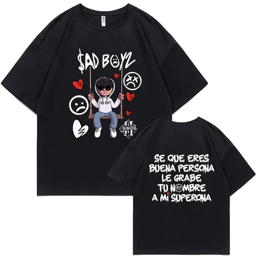 Junior H “Buena Persona” T-Shirt – Black – Latin Music Merchandise